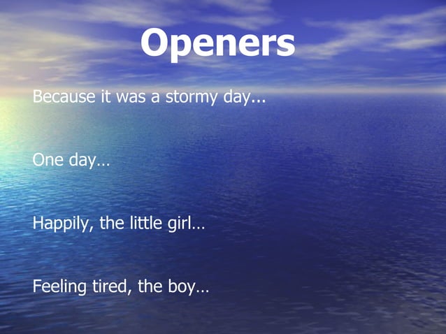 Vcop Workshop for Big Writing | PPT