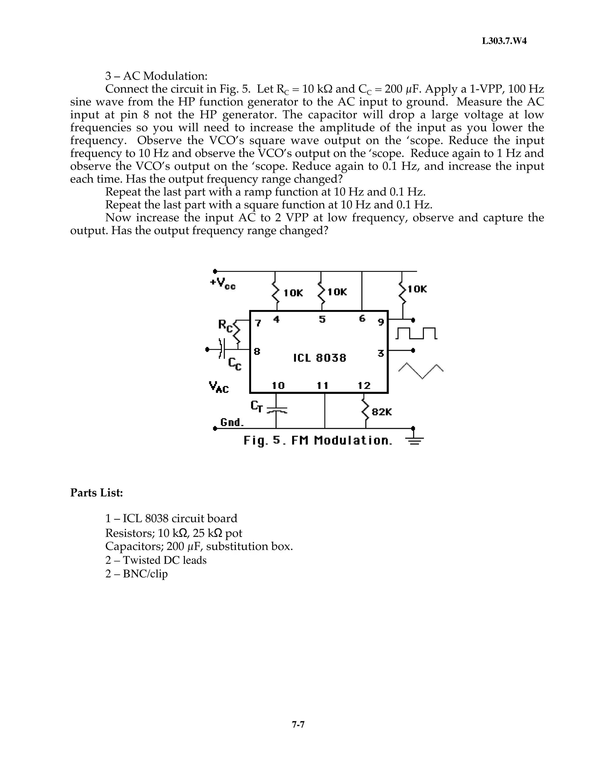 VCO_W.pdf VCO con IC aplicaciones del oscilador | PDF