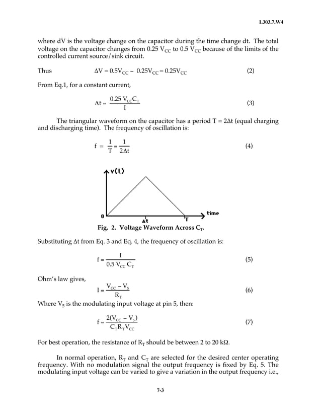 VCO_W.pdf VCO con IC aplicaciones del oscilador | PDF