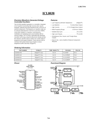 VCO_W.pdf VCO con IC aplicaciones del oscilador | PDF
