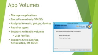 VMware VCP7-DTM: More than just Horizon View | PPT