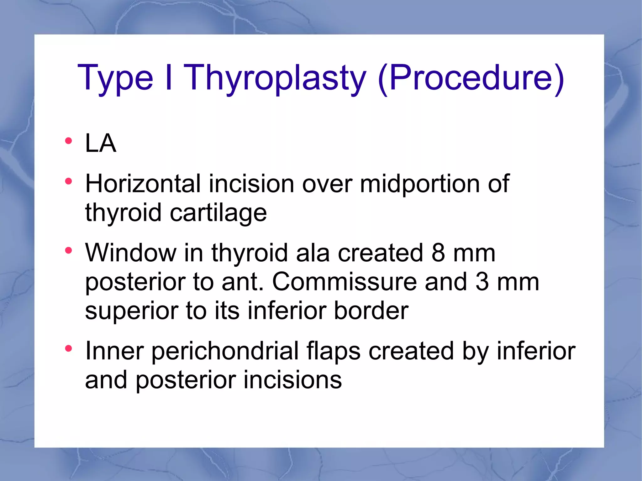 Vocal cord paralysis current concepts | PPT