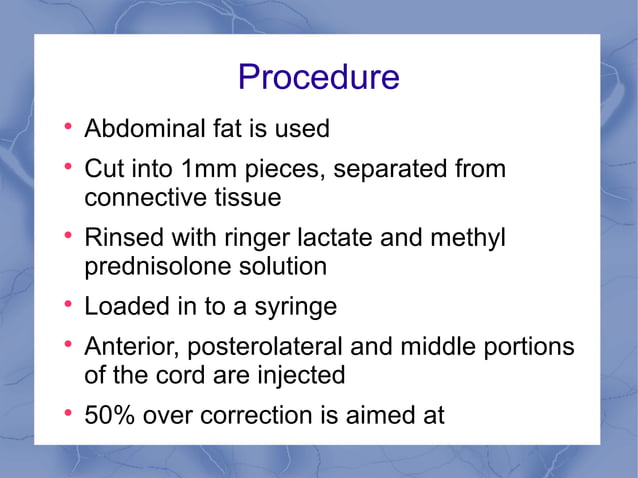 Vocal cord paralysis current concepts | PPT
