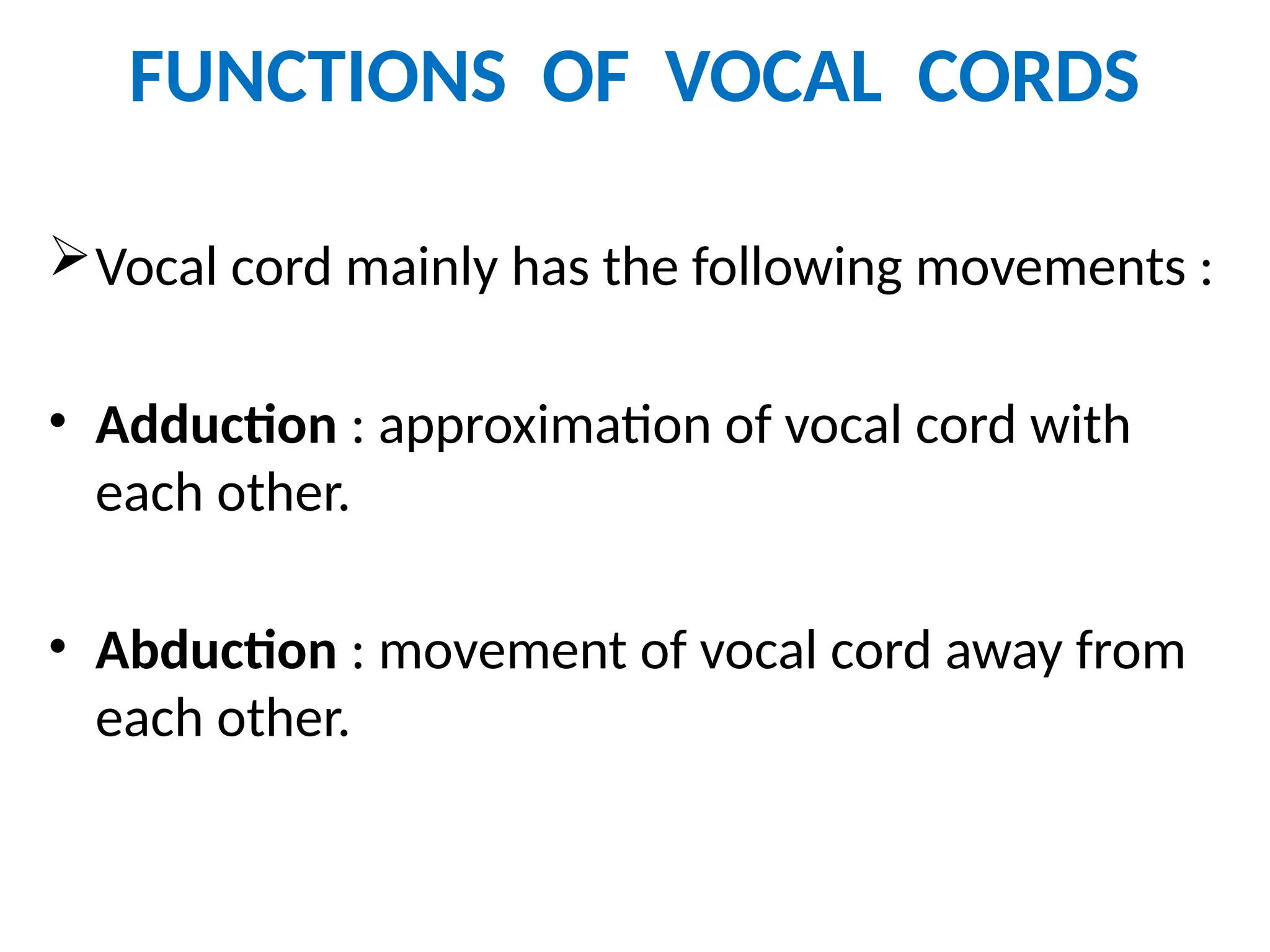 vocal cord palsy and its treatment principles | PPTX
