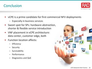 V cpe deployment-best-practices-presentation | PDF