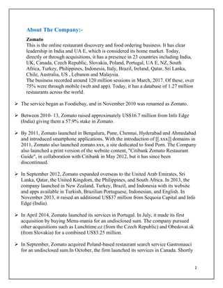 Vcpe group assignment zomato_Valuation | PDF