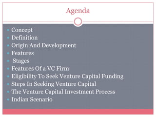 Venture capital | PPT