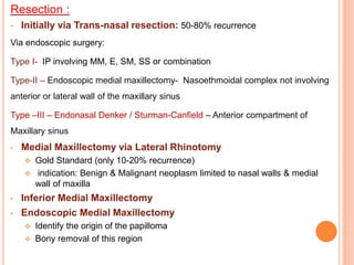 Sinunasal malignacy | PPTX