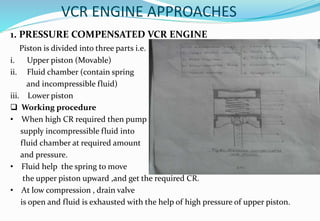 Vcr engine presentation at KNIT | PPTX
