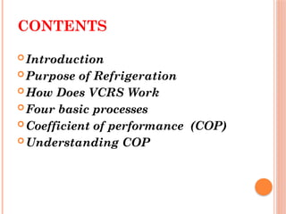 refrigeration cycle fused for vapor compression.pptx