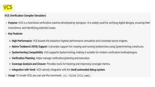 Vcs Compiler1221 And Simulators Vcs Pptx