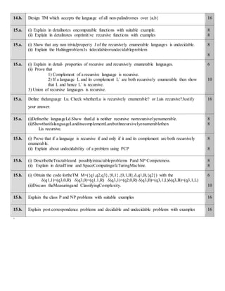 V cse cs6503 model qb1 1 | PDF