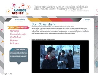 Creative Learning Lab - SIG presentatie | PDF