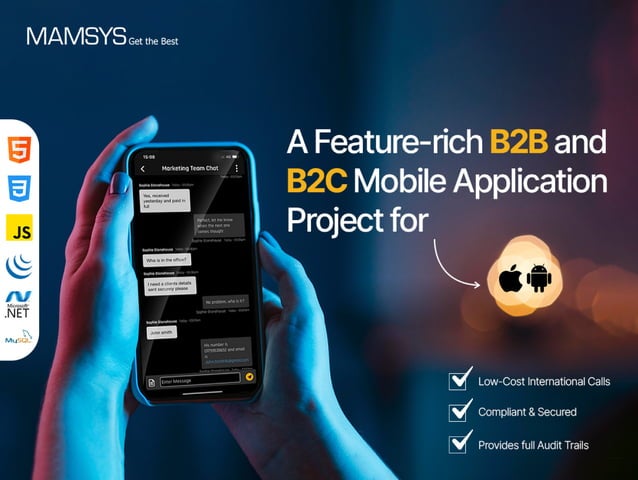 Mobile application developed by Mamsys | PDF