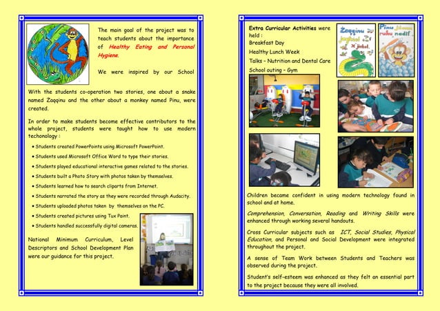 Brochure-Healthy Eating and Personal Hygiene | PDF | Education