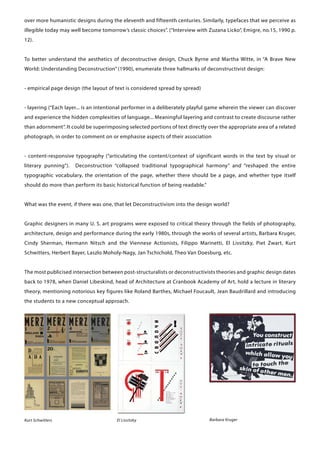 Deconstrution: from Theory to Visual Representation. | PDF