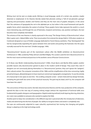 Deconstrution: from Theory to Visual Representation. | PDF