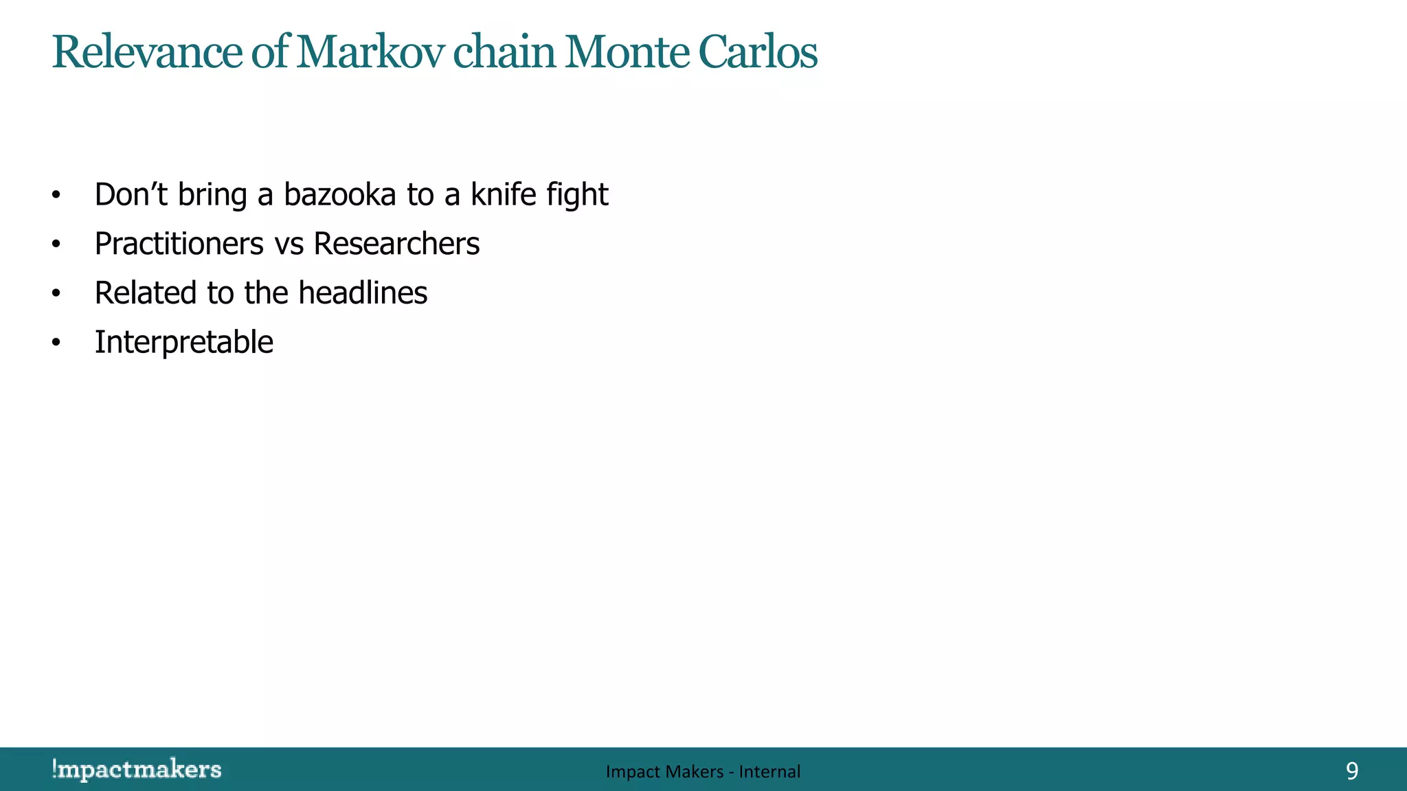 Forecasting Intermittent Demand with Markov chain Monte Carlo | PPT