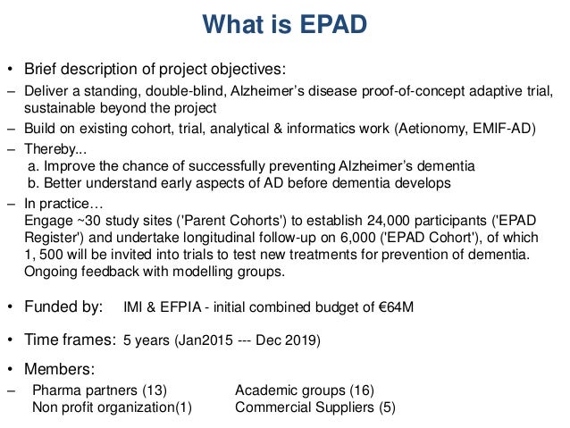ePAD project