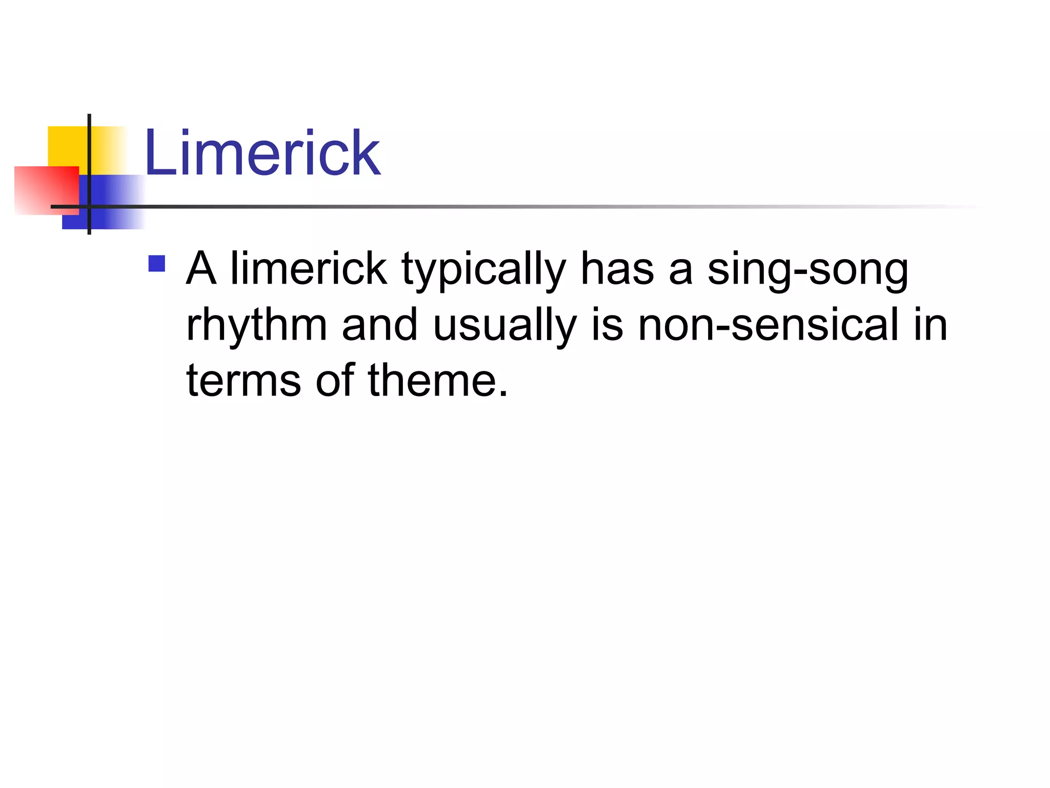 Limerick | PPT