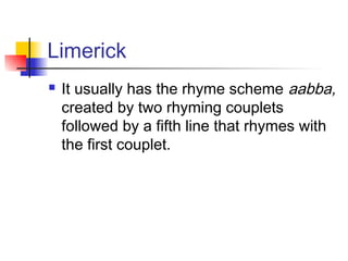 Limerick | PPT