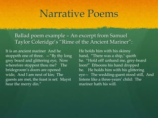 Epic Poem Examples For Kids