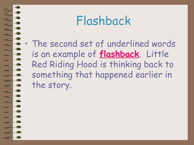 Foreshadowing & Flashback Techniques! | PPT