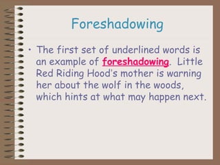 Foreshadowing Examples For Kids