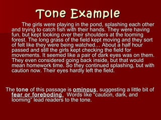 Style, Tone, & Mood | PPT