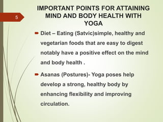 yoga for busy life | PPTX