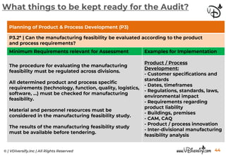 VDA 6.3 Training Material From VDiversify.com | VDA 6.3 Process Audit ...