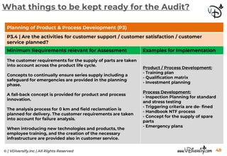 VDA 6.3 Training Material From VDiversify.com | VDA 6.3 Process Audit ...