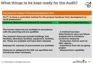 VDA 6.3 Training Material From VDiversify.com | VDA 6.3 Process Audit ...