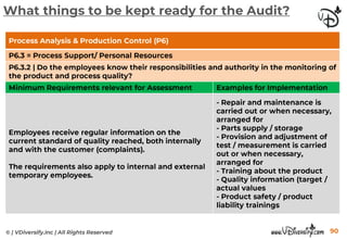 VDA 6.3 Training Material From VDiversify.com | VDA 6.3 Process Audit ...
