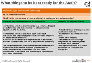 VDA 6.3 Training Material From VDiversify.com | VDA 6.3 Process Audit ...