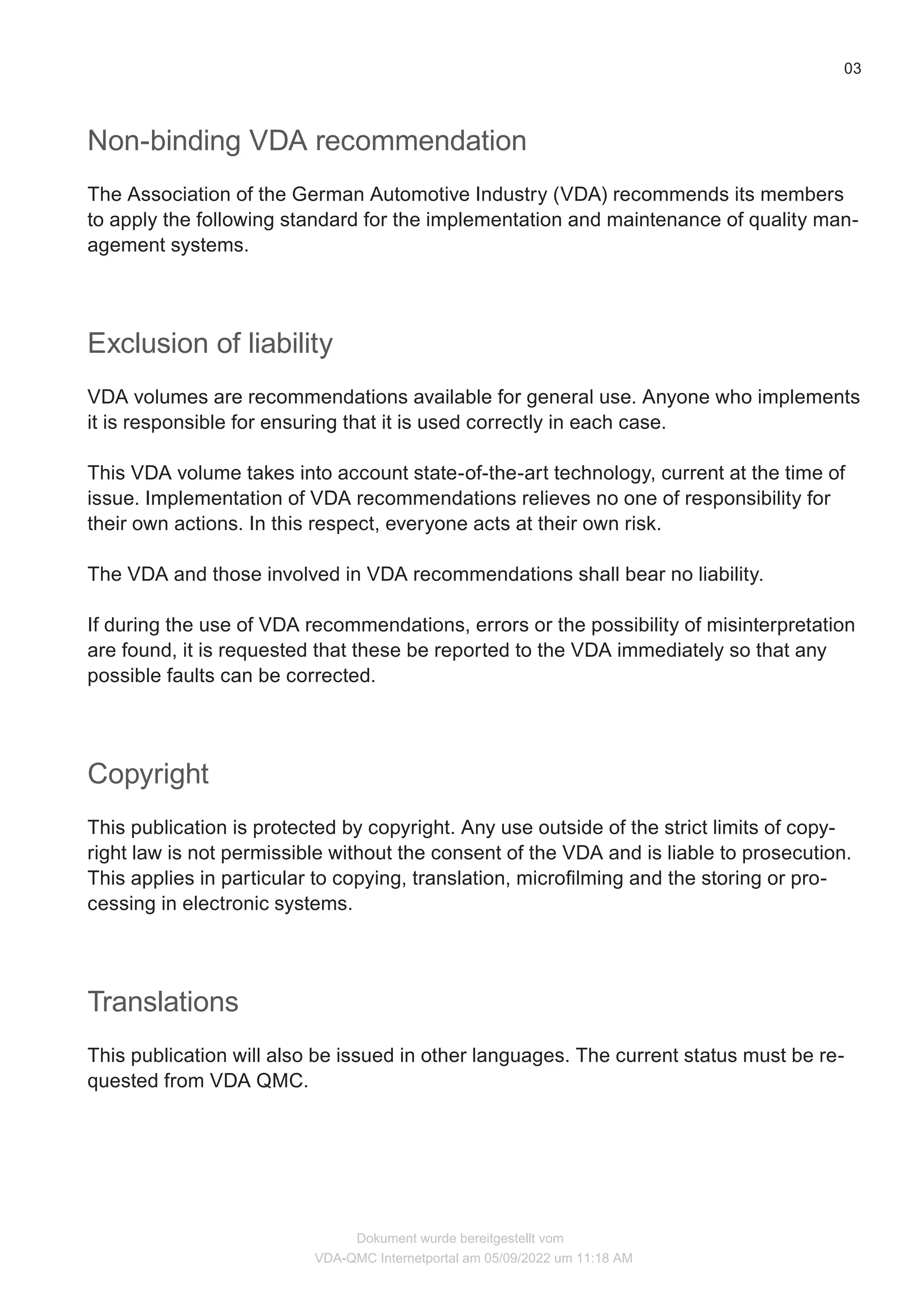 VDA_Maturity level assurance (MLA) _3rd_2022_English.pdf