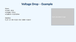 Voltage drop_and_SC_Professional_Design.pptx
