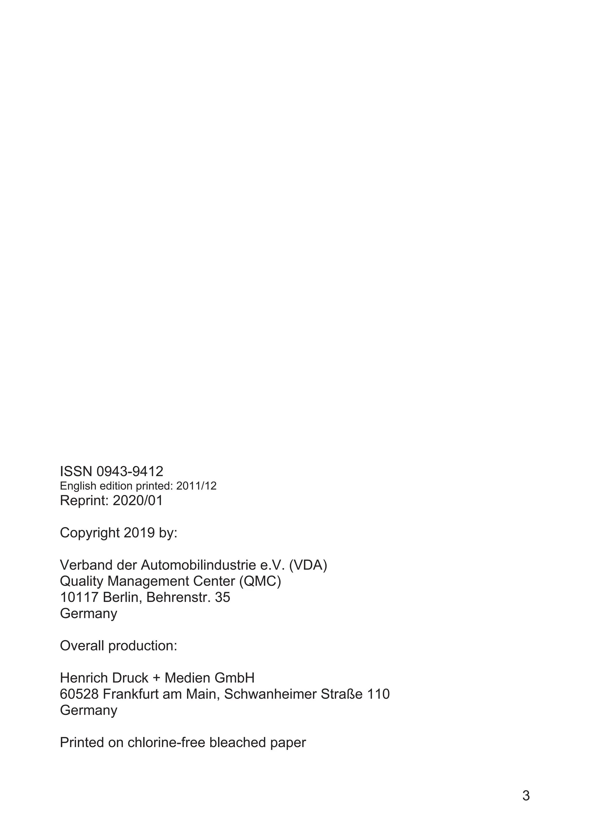 VDA Robuster_en 2019 Product Manufacturing and Delivery Robust ...