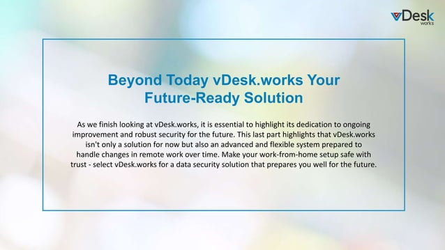 vDesk.works Secure Cloud Desktop Solution.pptx