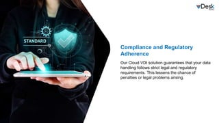 Secure Virtual Desktop (VDI) Solution for Business | PPT