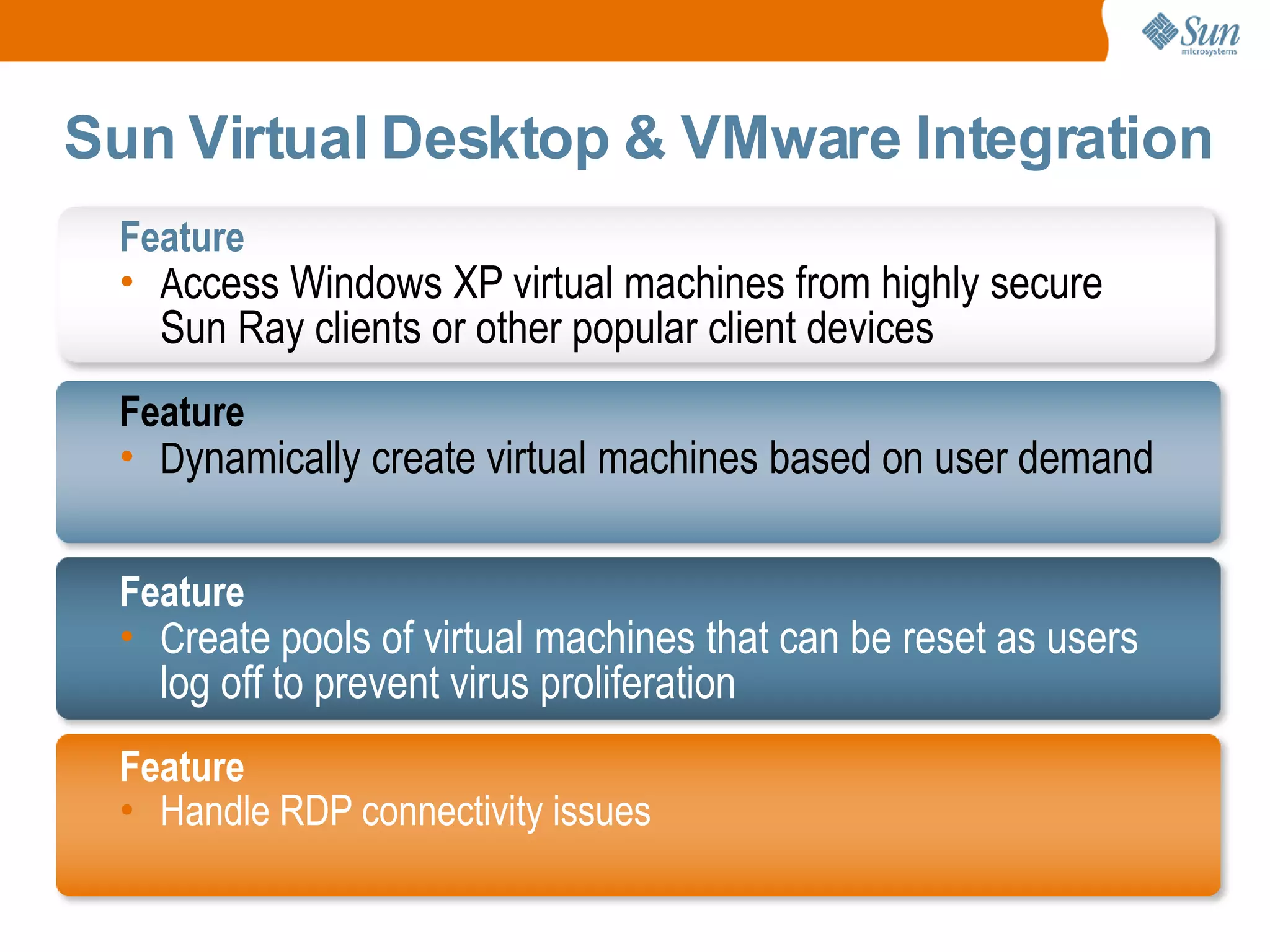 Sun/Oracle Desktop Virtualization | PPT