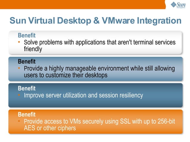 Sun/Oracle Desktop Virtualization | PDF