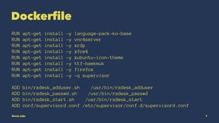 docker-based remote desktop | PDF