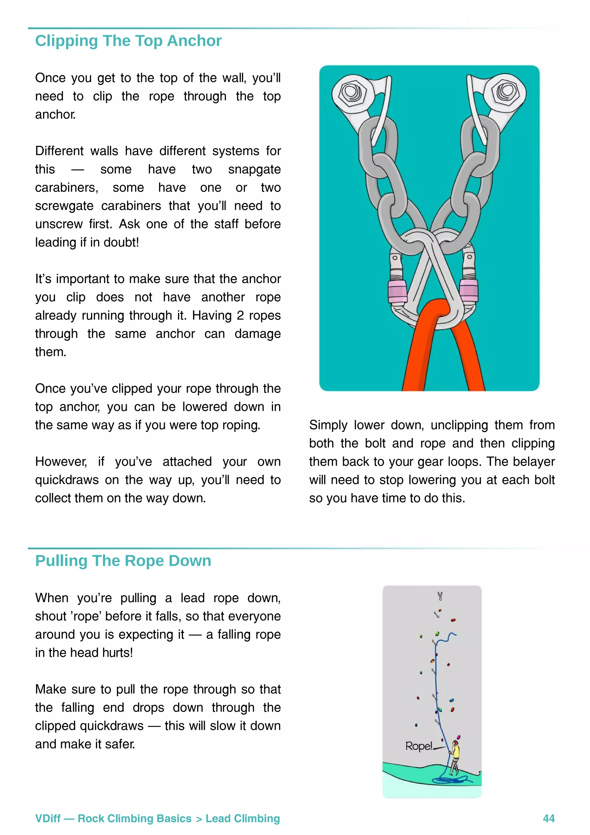 Rock Climbing Basics - VDiff Climbing | PDF