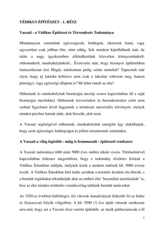 Védikus Építészet | PDF