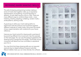 VDIS10015 Developing Visual Imagery - Lecture 2 | PDF
