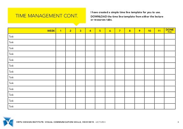 VDIS10015 Design Management Skills - Lecture 4