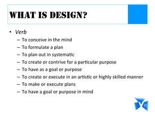Design for Production - Lecture 1 | PPT