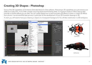 VDIS10019 2D & 3D Graphic Design - Basic Software Skills for 3D ...
