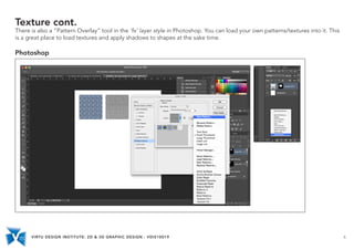 VDIS10019 2D & 3D Graphic Design - Basic Software Skills for 3D ...